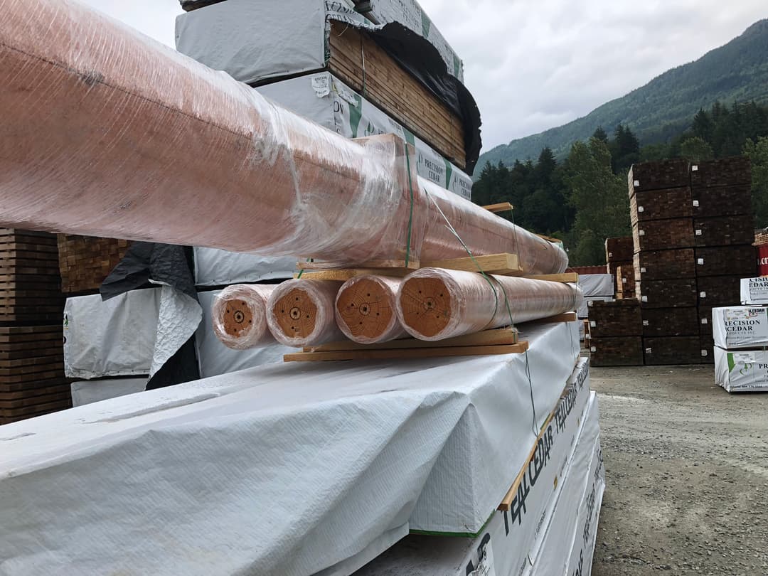 Precision Turned Poles - Precision Cedar