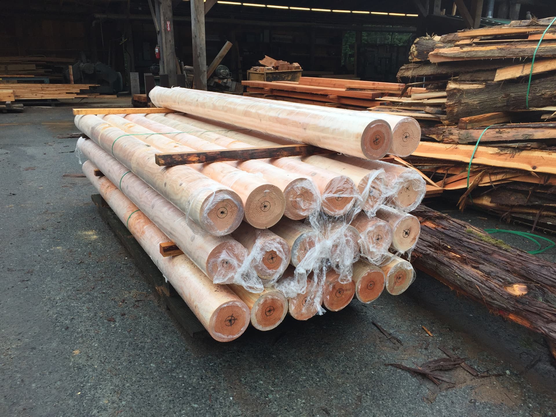 Precision Turned Poles - Precision Cedar